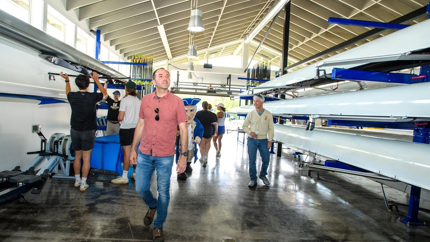 A Team Effort: Rowing’s New Boathouse Dedicated - News - Hamilton College