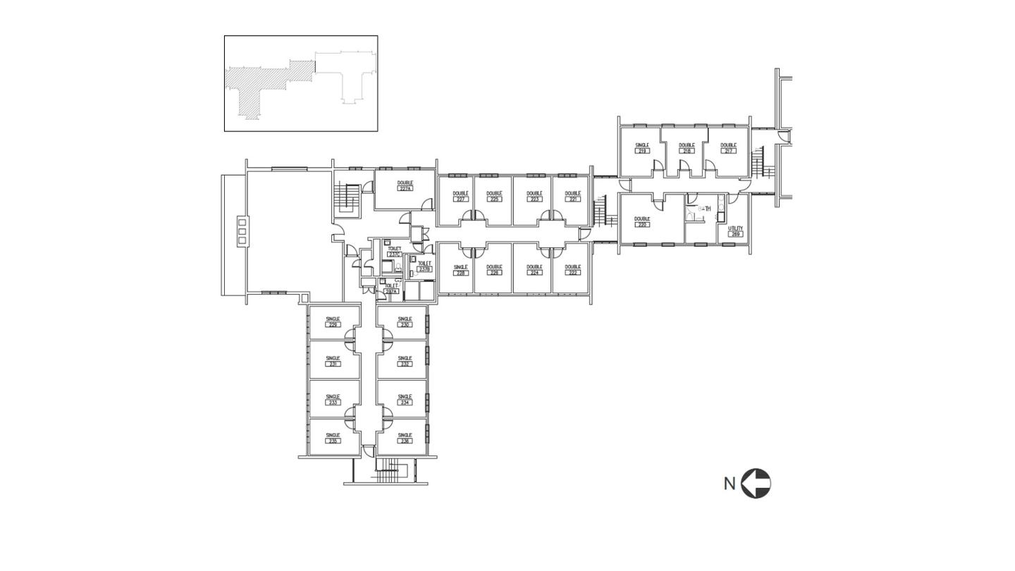 Residence Halls - Bundy East and West Halls - Hamilton College