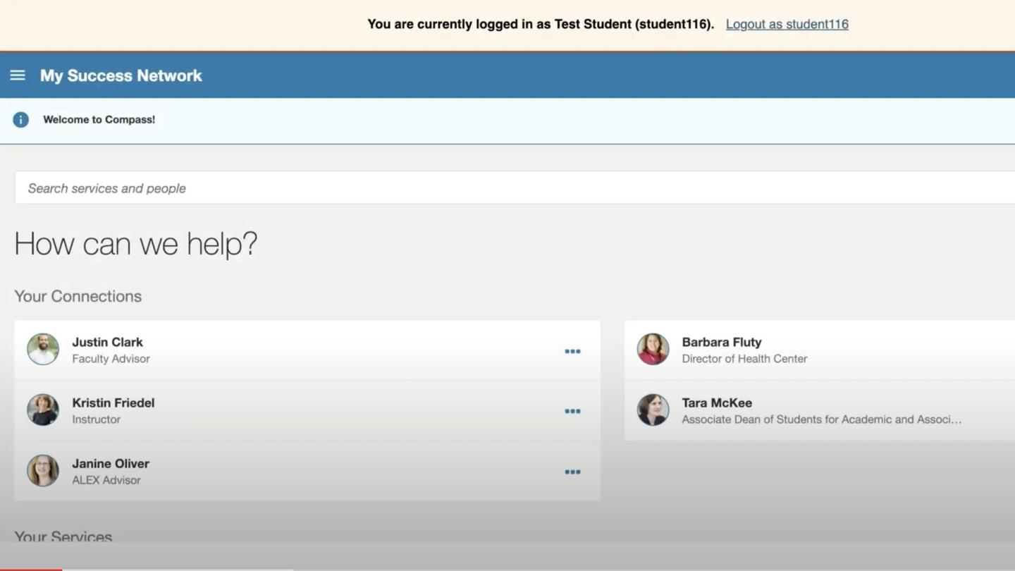 Compass - ALEX - Advise, Learn, Experience - Hamilton College