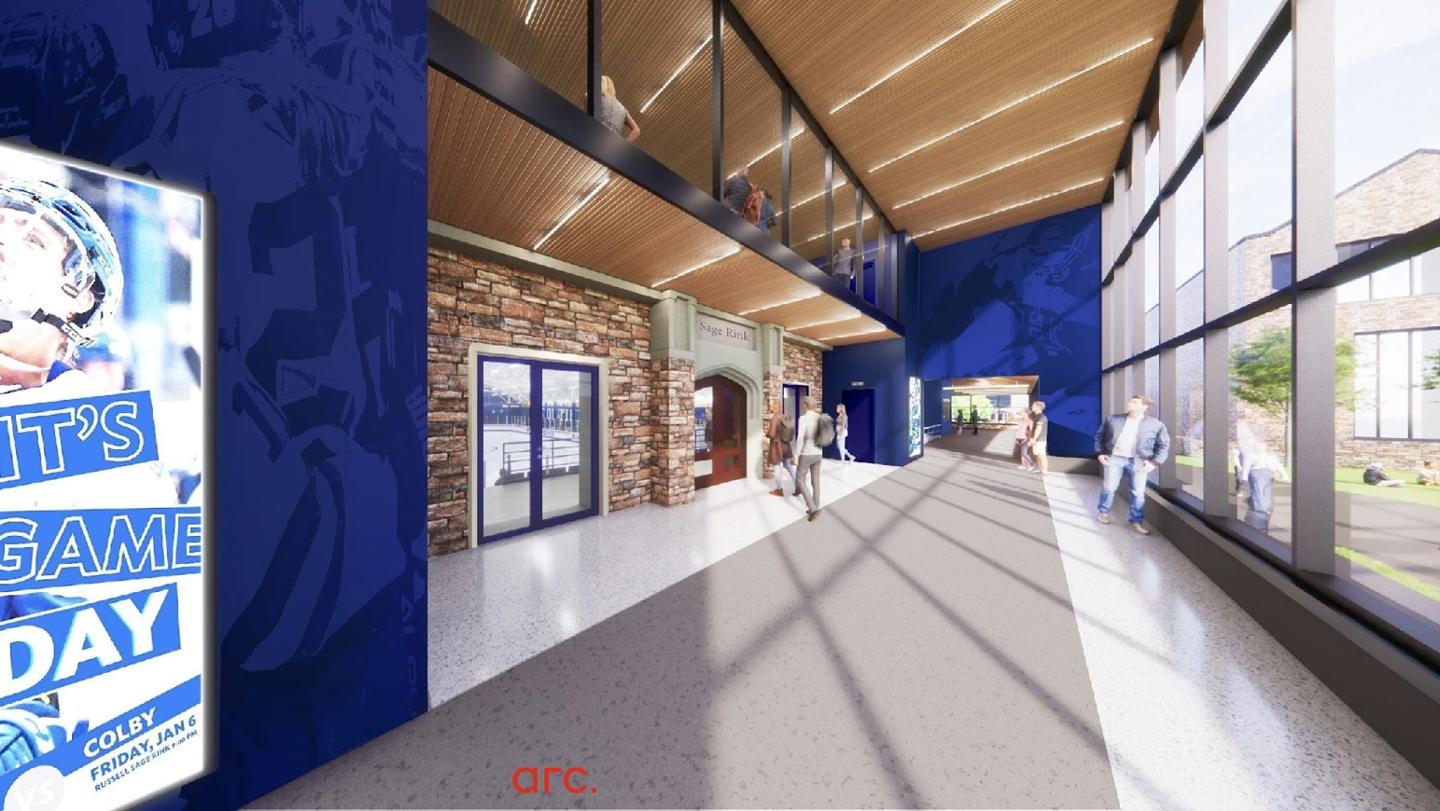 Campus Construction Updates - Sage Rink Renovation - Hamilton College