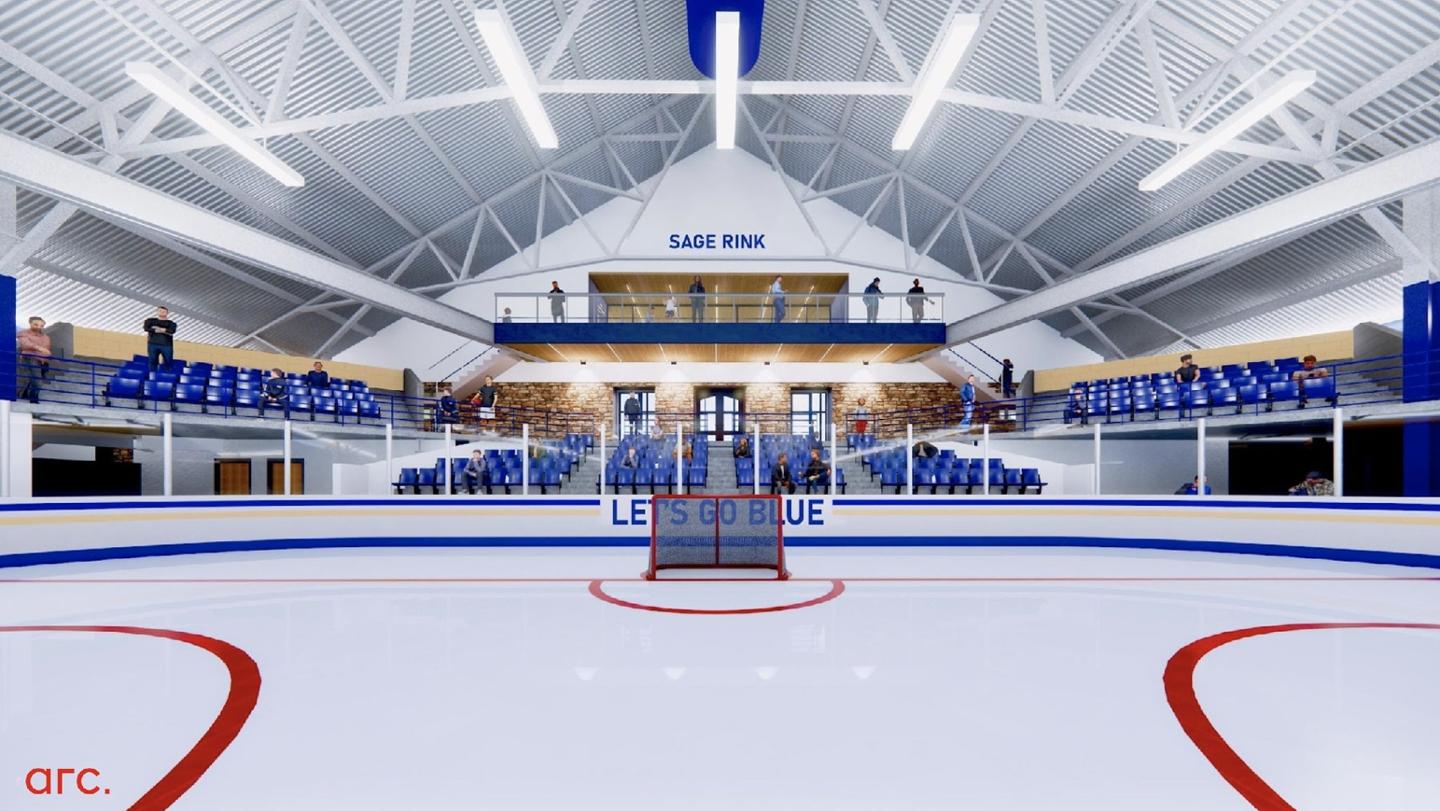 Campus Construction Updates - Sage Rink Renovation - Hamilton College