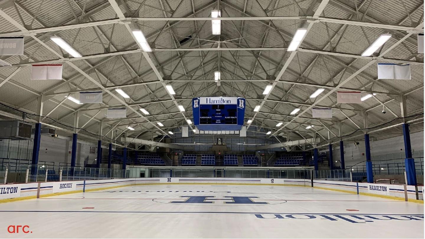 Campus Construction Updates - Sage Rink Renovation - Hamilton College