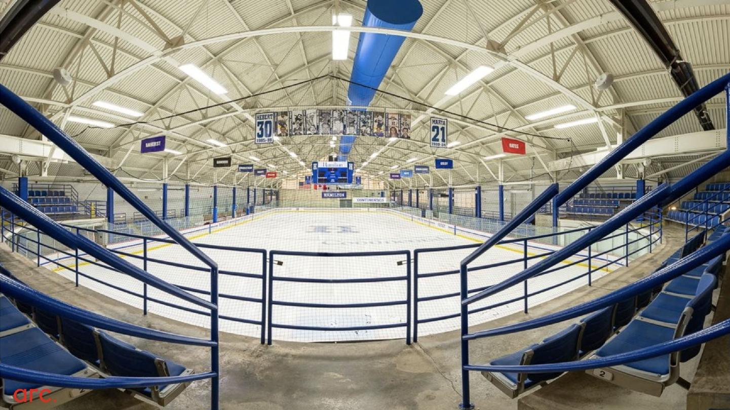 Campus Construction Updates - Sage Rink Renovation - Hamilton College