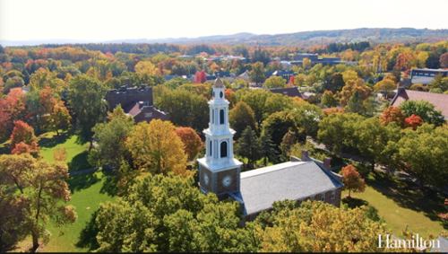 Webcams - Virtual Backgrounds - Campus Video - Hamilton College
