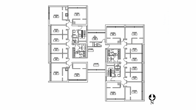 Residence Halls - McIntosh Hall - Hamilton College