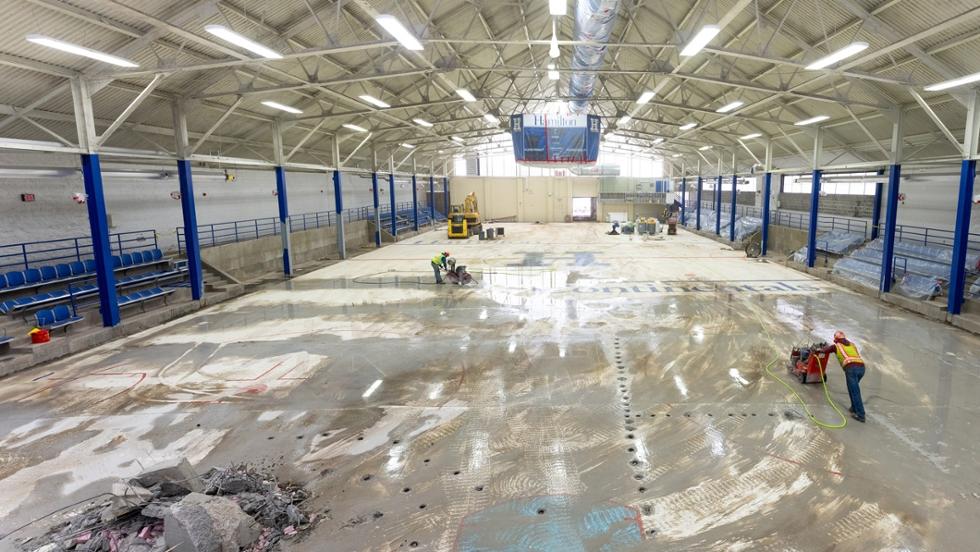 Sage Rink on the Power Play: Historic Rink Undergoes Renovations - News ...