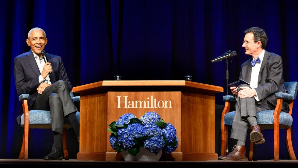 President Obama Inspires Crowd at Hamilton - News - Hamilton College