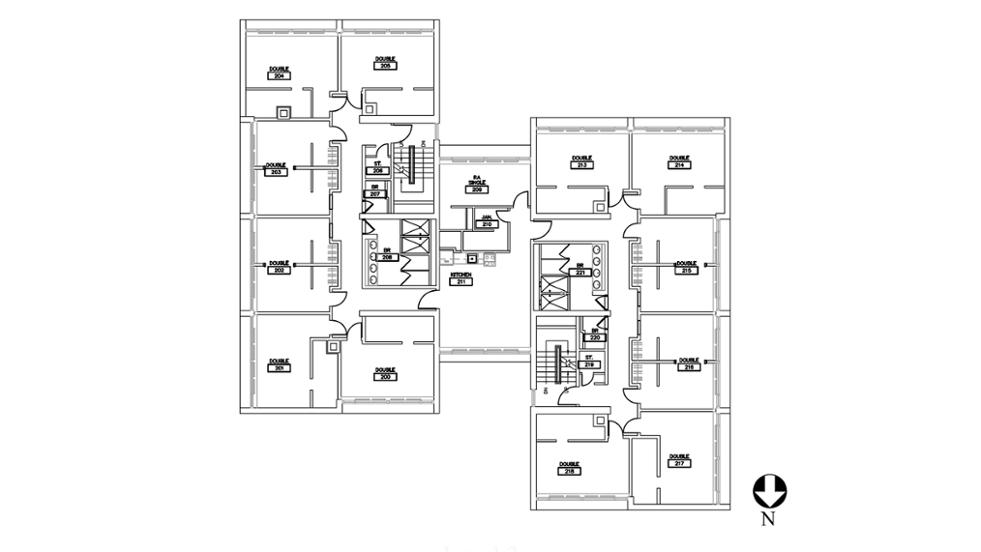 Residence Halls - Major Hall - Hamilton College