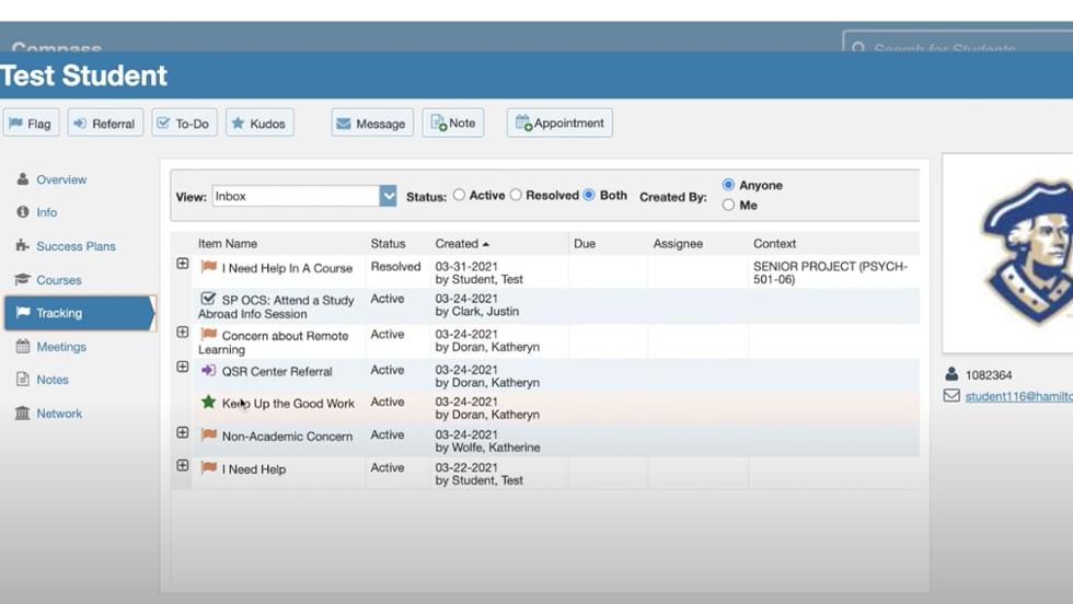 Compass - ALEX - Advise, Learn, Experience - Hamilton College