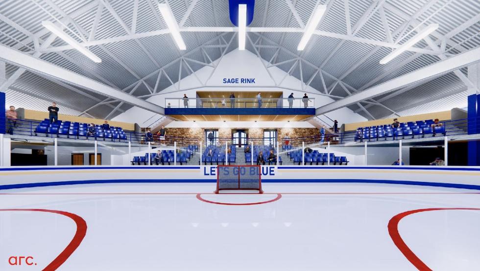 Campus Construction Updates - Sage Rink Renovation - Hamilton College