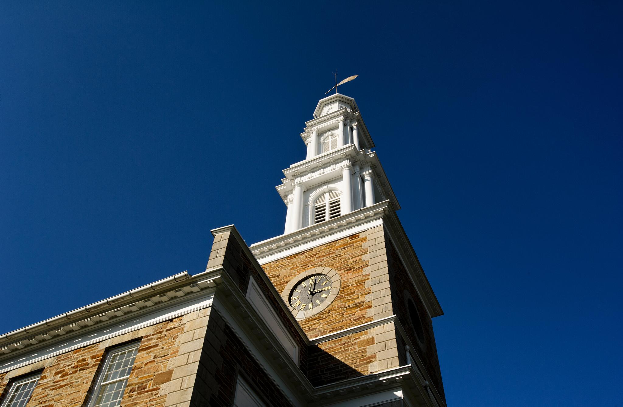 Chapel Steeple Undergoes Renovation - News - Hamilton College