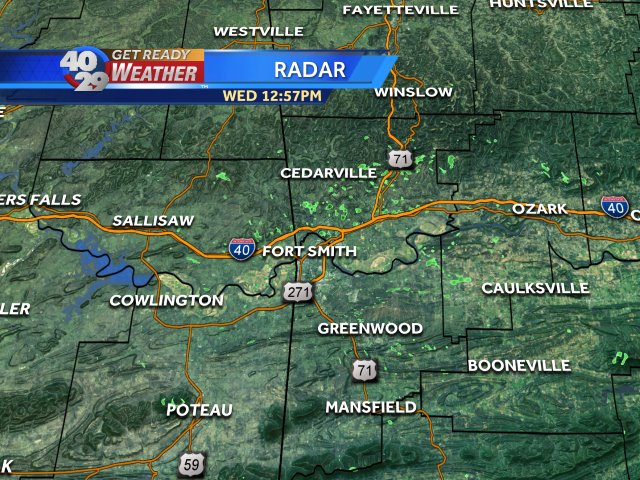 Northwest Arkansas Weather Maps – KHBS/KHOG Channel 40/29