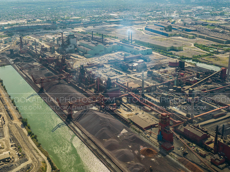 Aerial Photo | Steel Factory