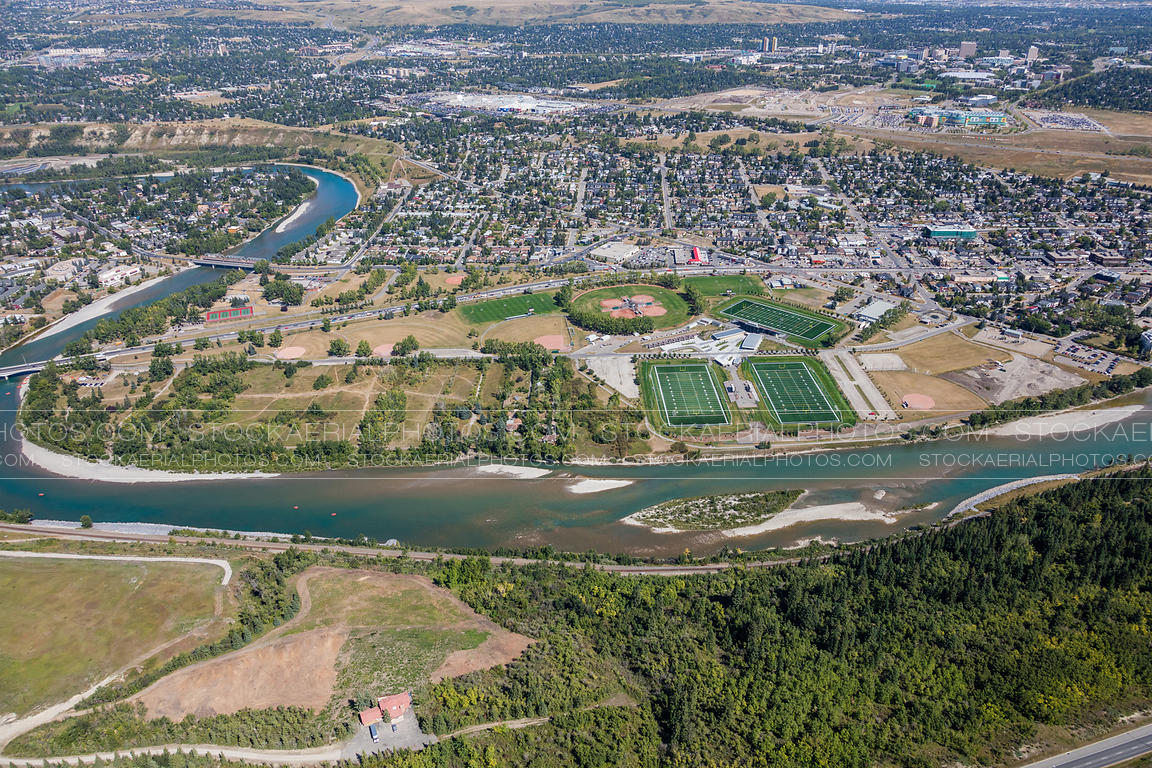 Aerial Photo | Shouldice Park, Calgary