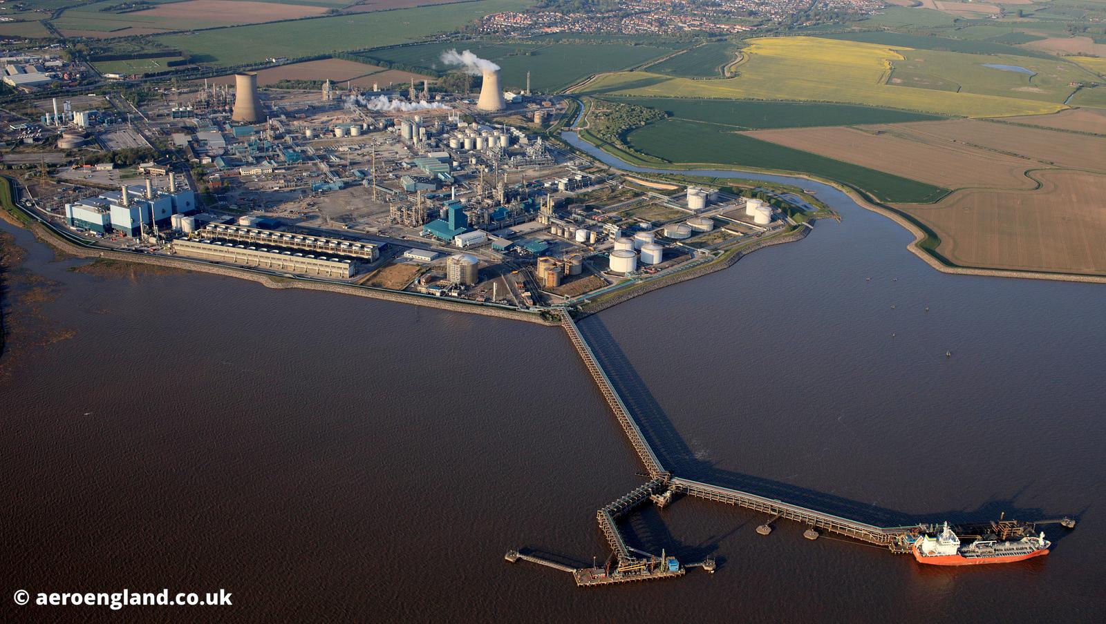aeroengland | BP Chemical refinery aka Saltend Chemicals Park Hull