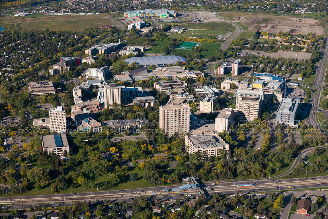 Aerial Photo | University of Calgary Campus