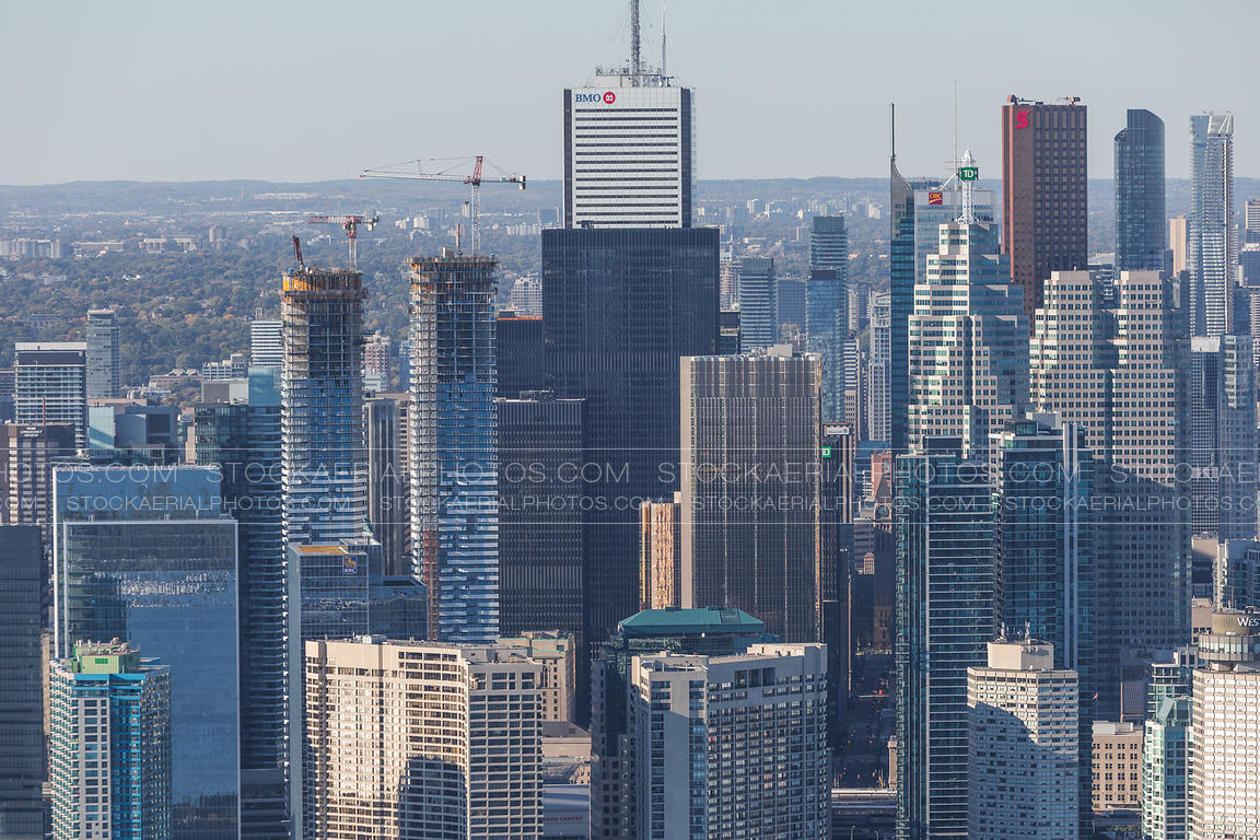 Aerial Photo | Toronto Downtown Buildings