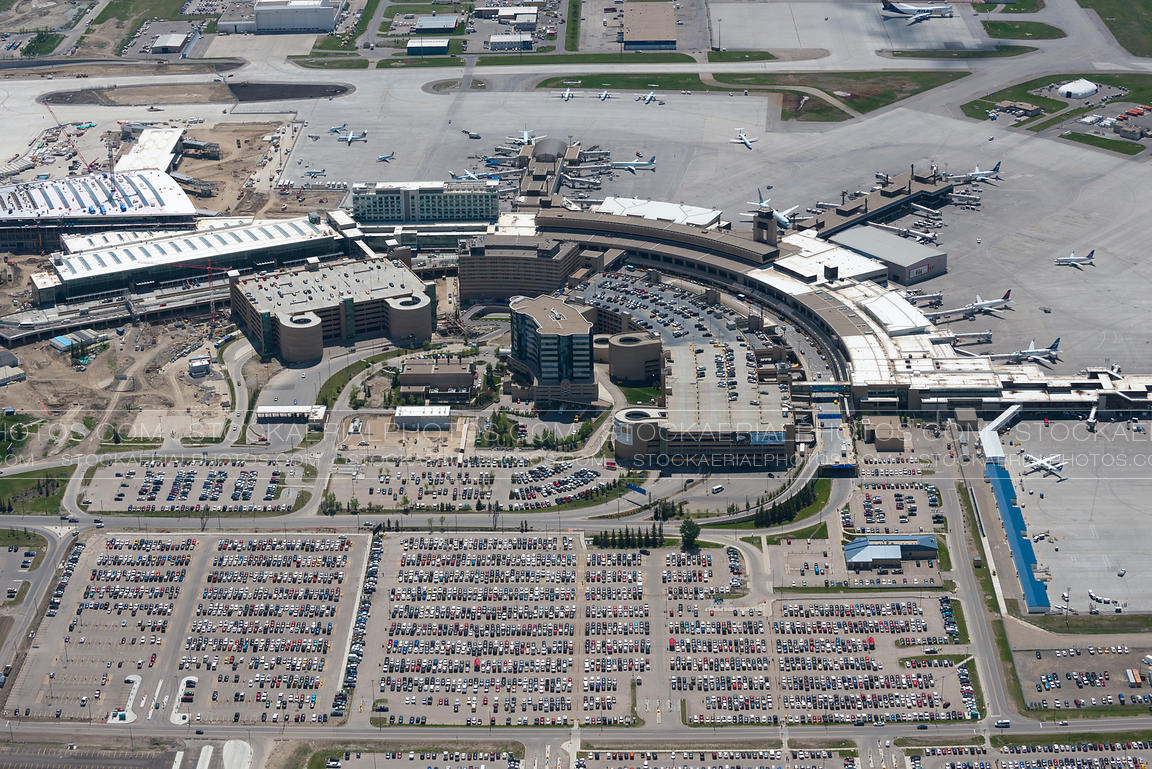 Aerial Photo | Calgary International Airport