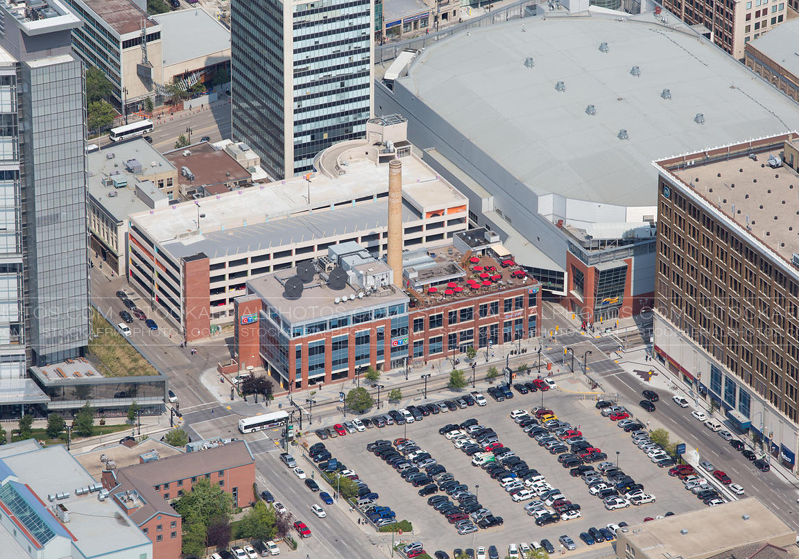 Aerial Photo | CTV Building, Winnipeg