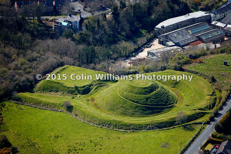 AERIAL PHOTOGRAPHS - COLIN WILLIAMS PHOTOGRAPHY | Dromore Motte and Bailey