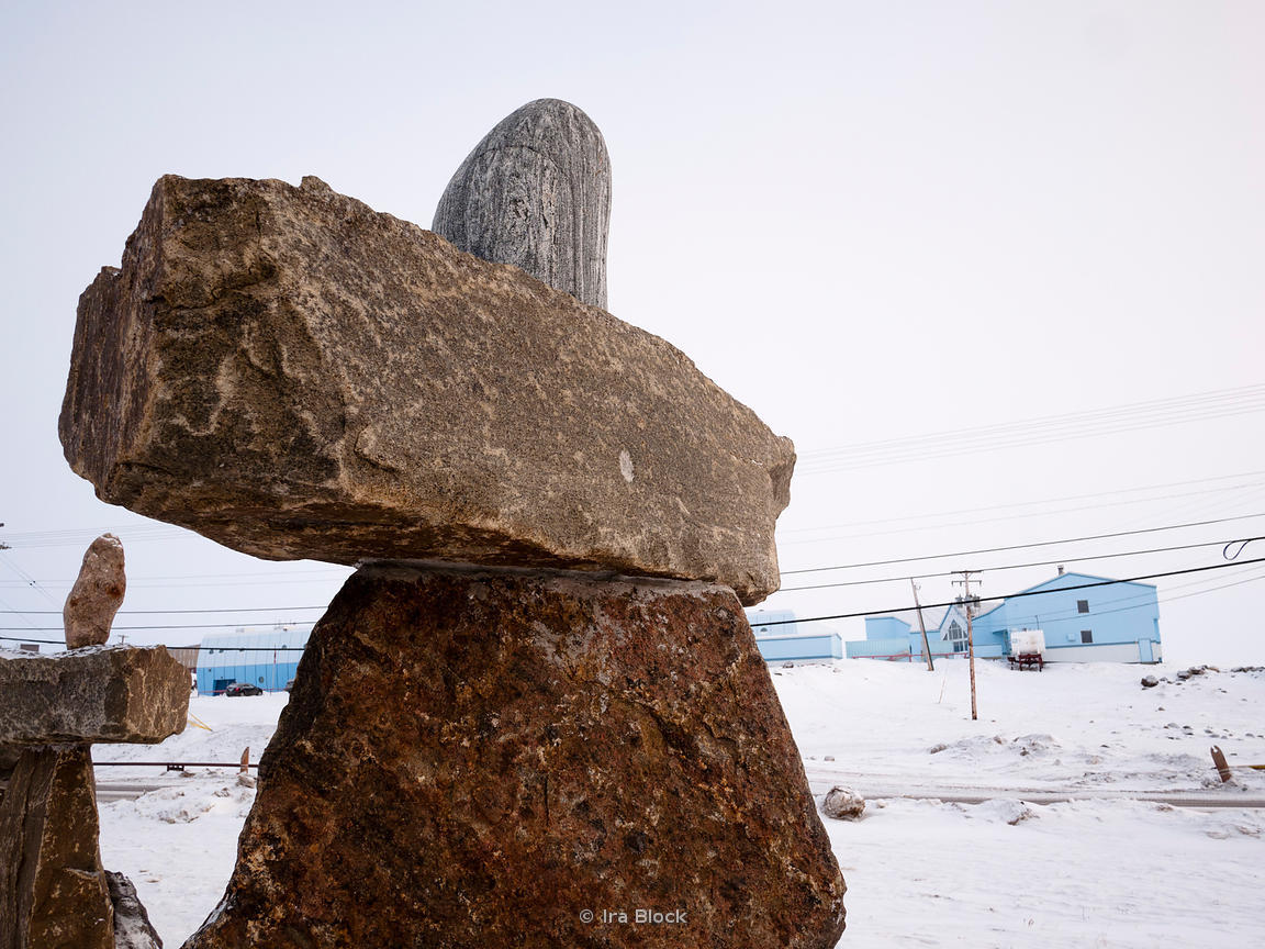 Ira Block Photography | Inuksuks, which are stone landmarks and Inuit ...