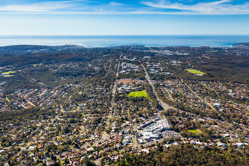Aerial Stock Image - Frenchs Forest