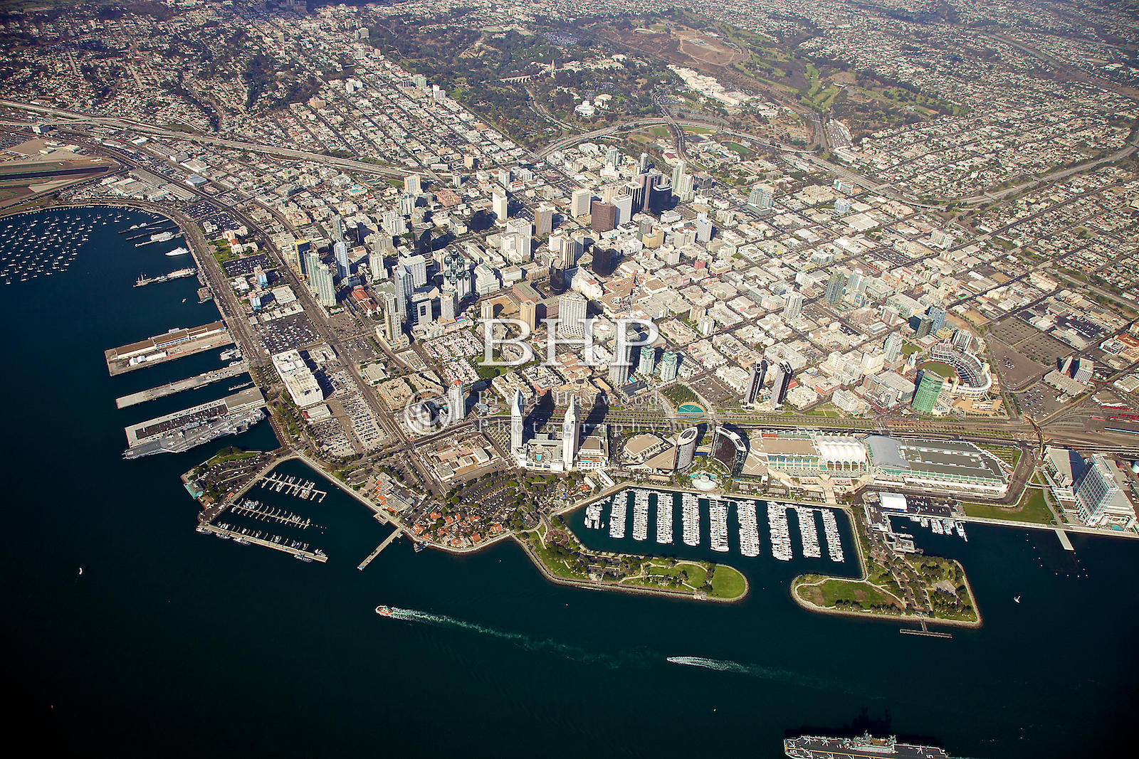 Brent Haywood Photography | Downtown San Diego Aerial Photo