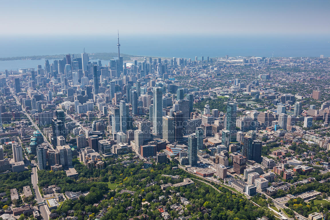 Aerial Photo | Toronto Skyline