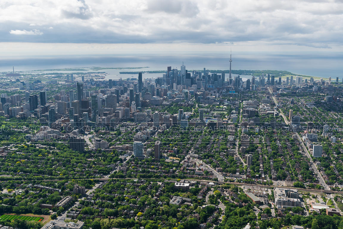 Aerial Photo | Toronto Skyline 2016