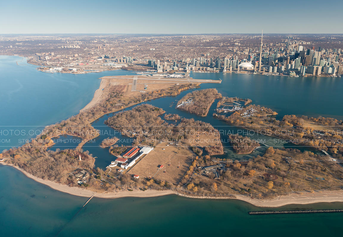Aerial Photo | Toronto Islands