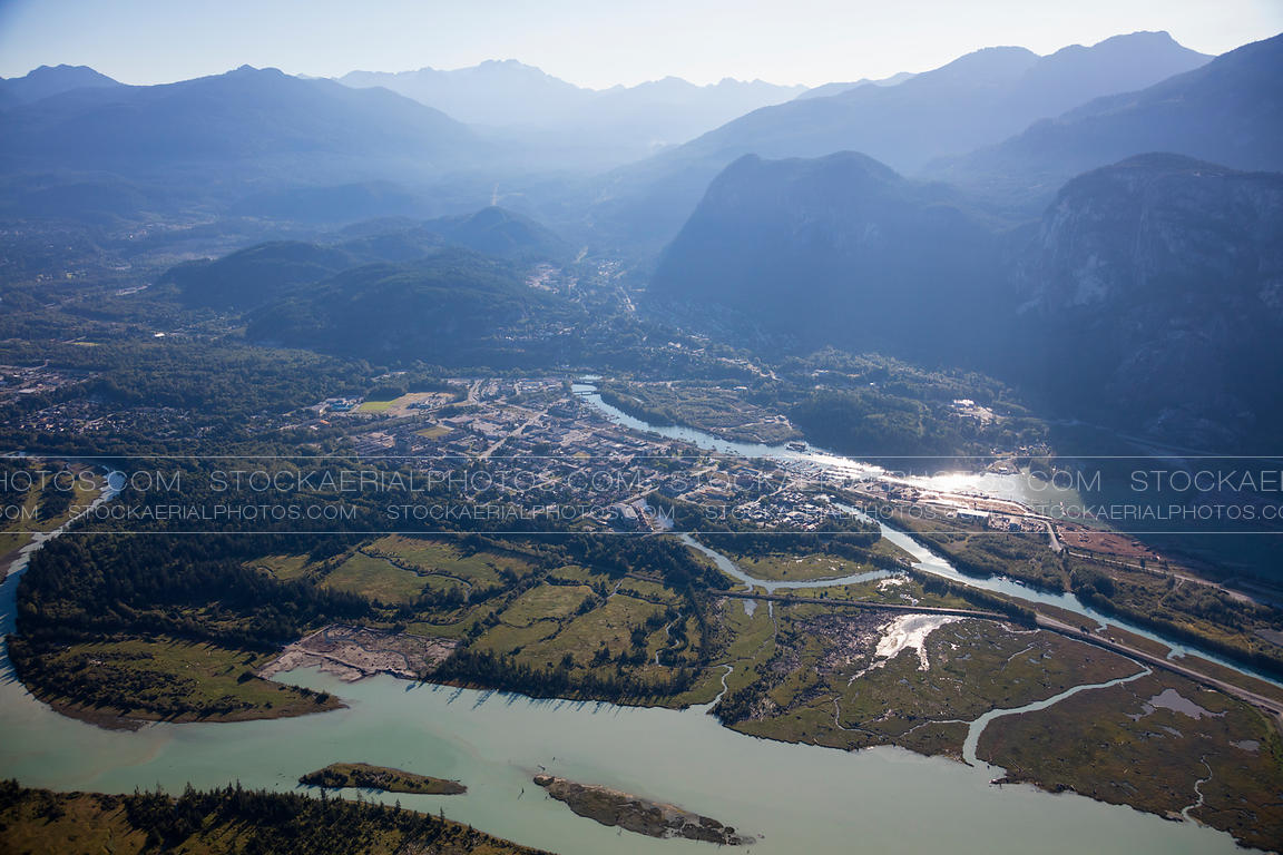Aerial Photo | Squamish, British Columbia