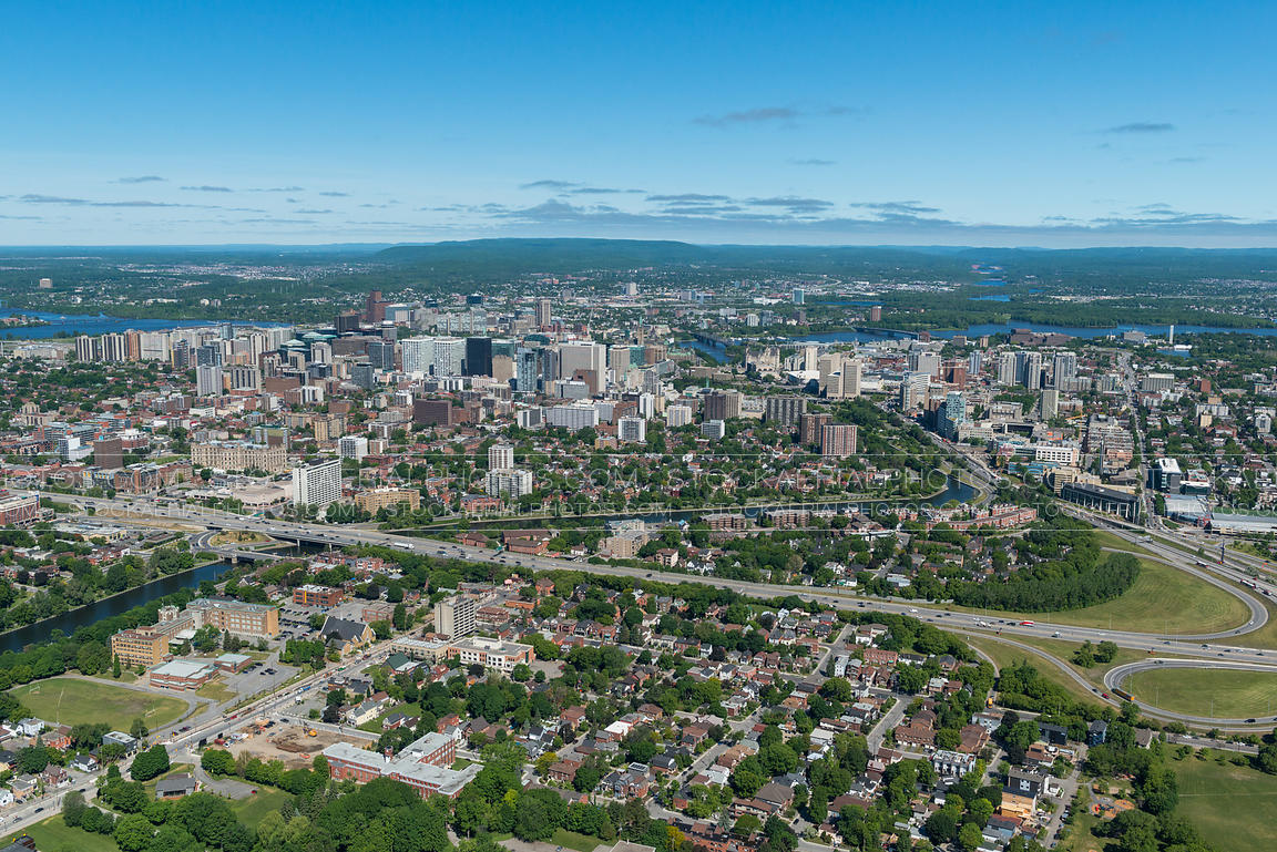 Aerial Photo | Ottawa Skyline