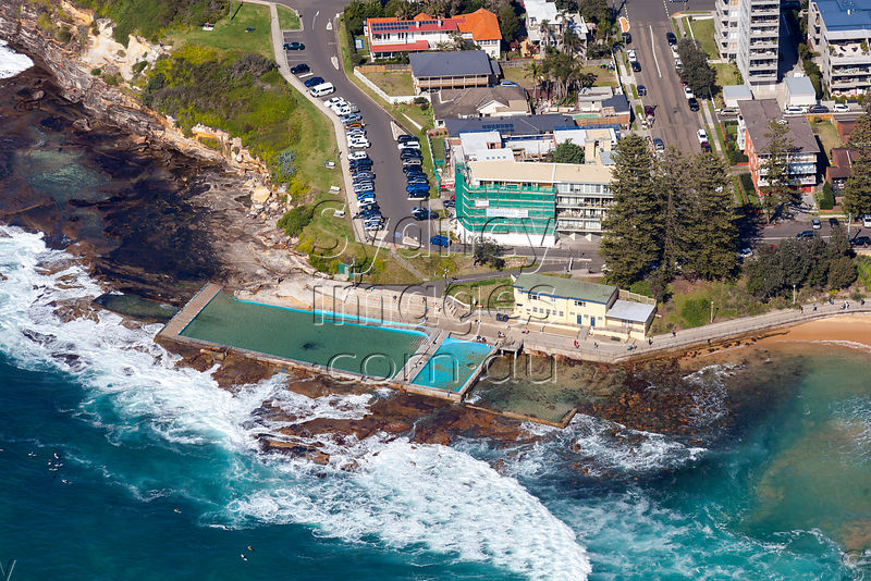 Sydney Aerial Photography - Dee Why Rock Pool