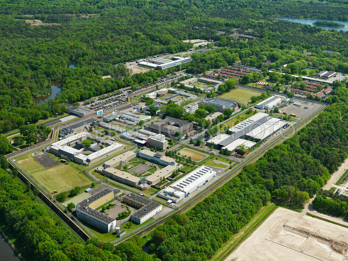 aerial view | Former SS camp Konzentrationslager Herzogenbusch, also ...