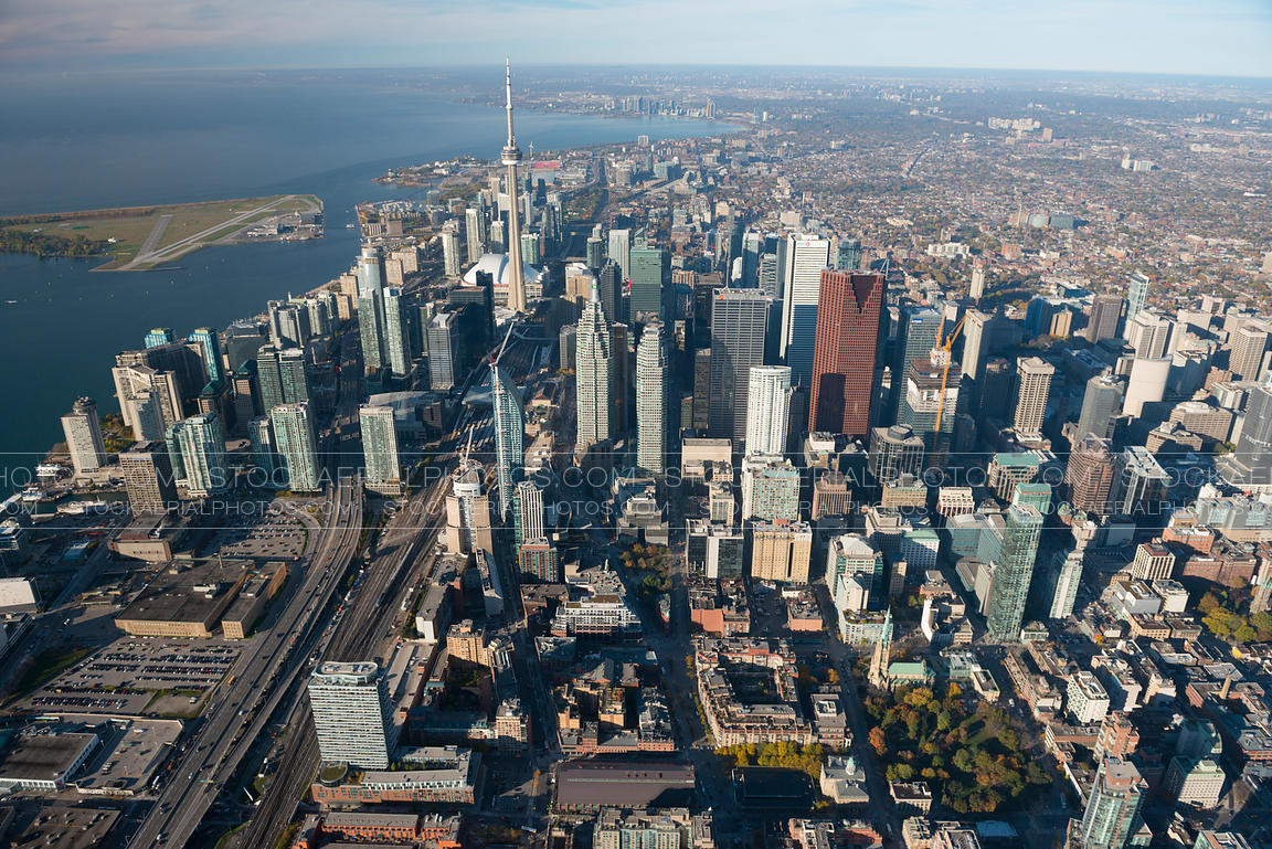 Aerial Photo | Toronto City Skyline 2014