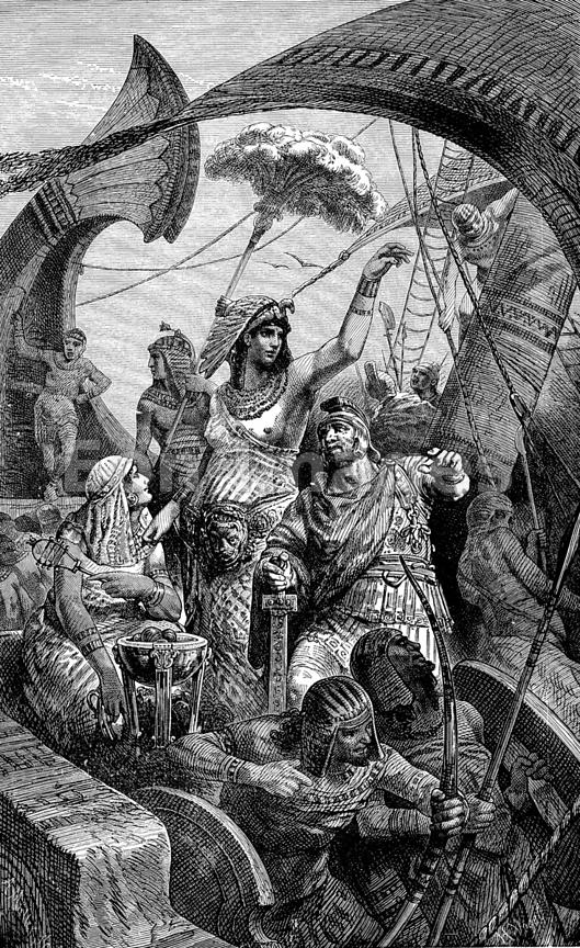 Eon Images | Cleopatra at Battle of Actium