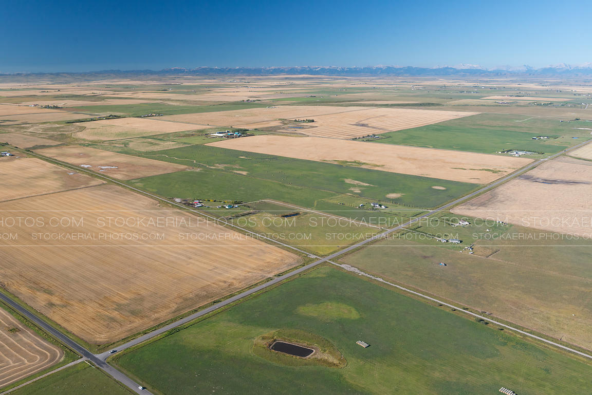 Aerial Photo | Southern Alberta Prairies