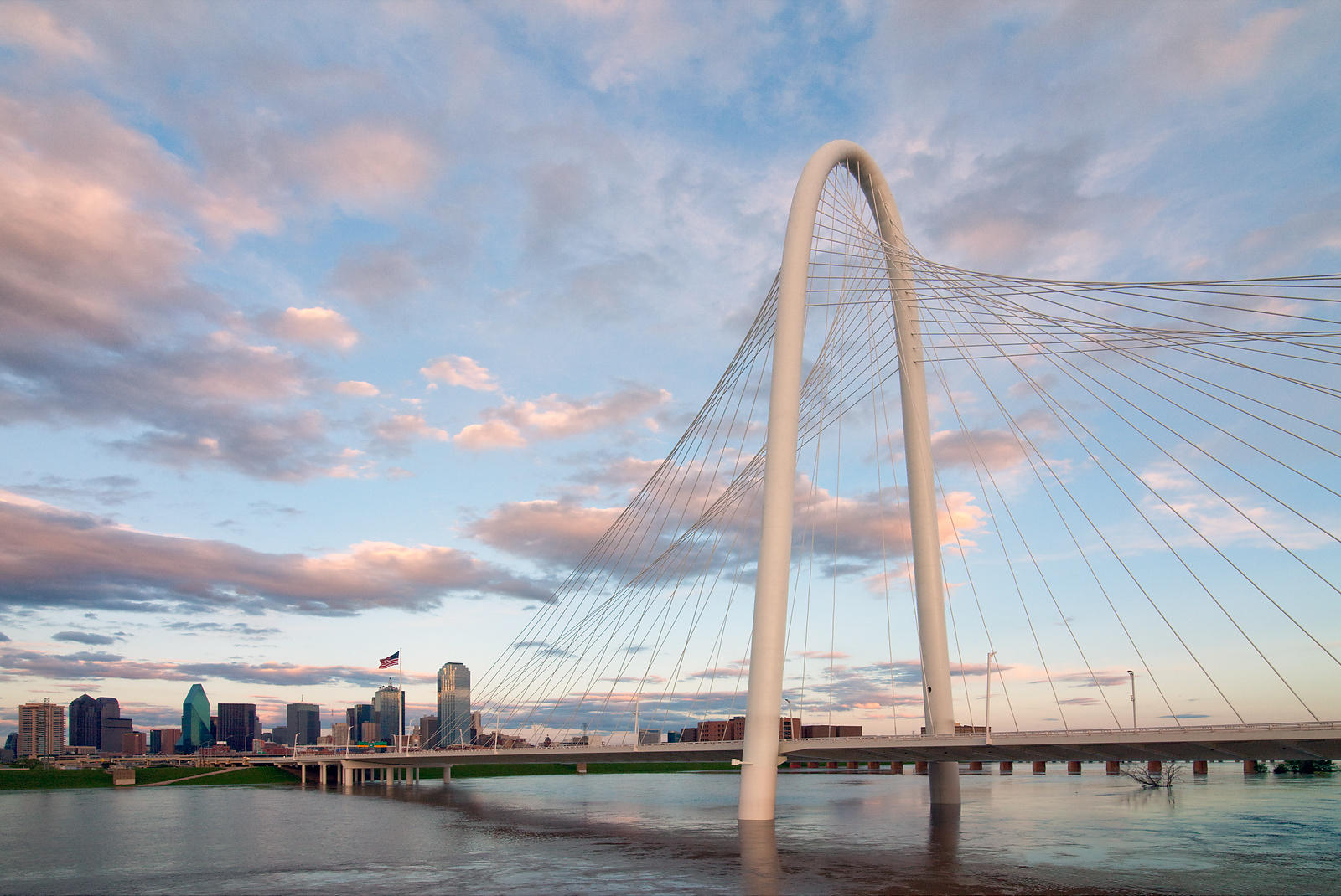 Clark Crenshaw Photography | Flooded Trinity River and the Margaret ...