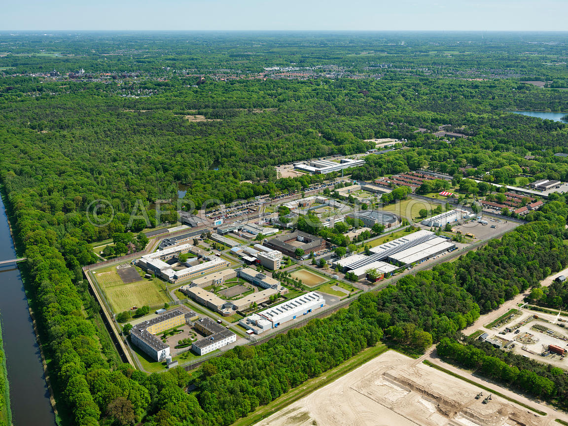 aerial photography of Former SS camp Konzentrationslager Herzogenbusch ...