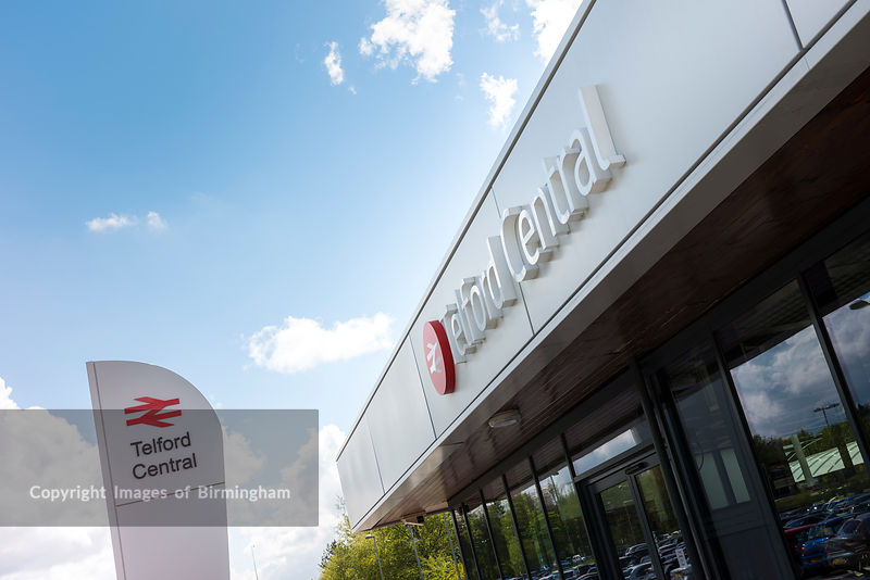 Images of Birmingham Photo Library Telford Central train station ...