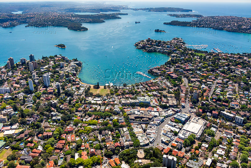 Sydney Aerial Stock Photography - Double Bay Aerial Photography