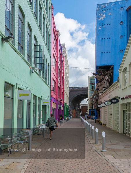Images of Birmingham Photo Library The Custard Factory, Digbeth, Birmingham