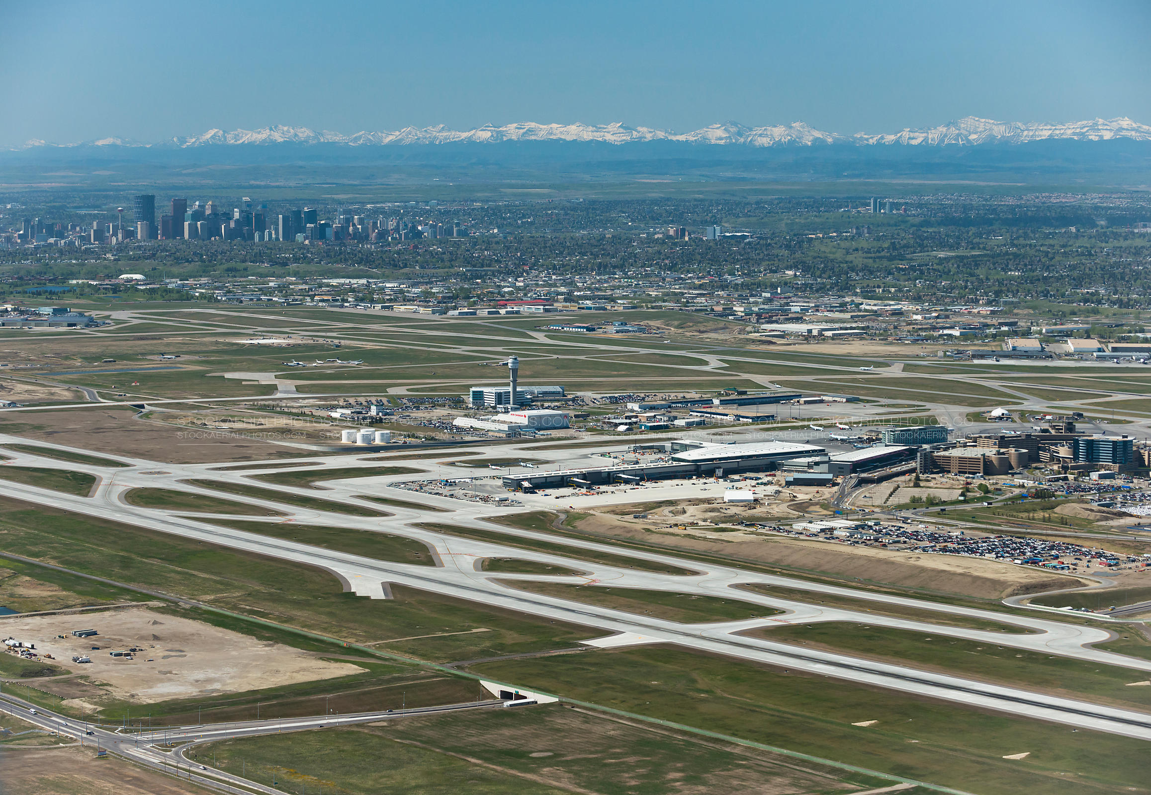 Aerial Photo | Calgary International Airport (YYC)