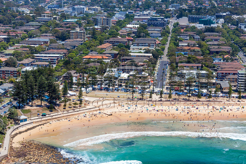 Aerial Stock Image - Dee Why Beach