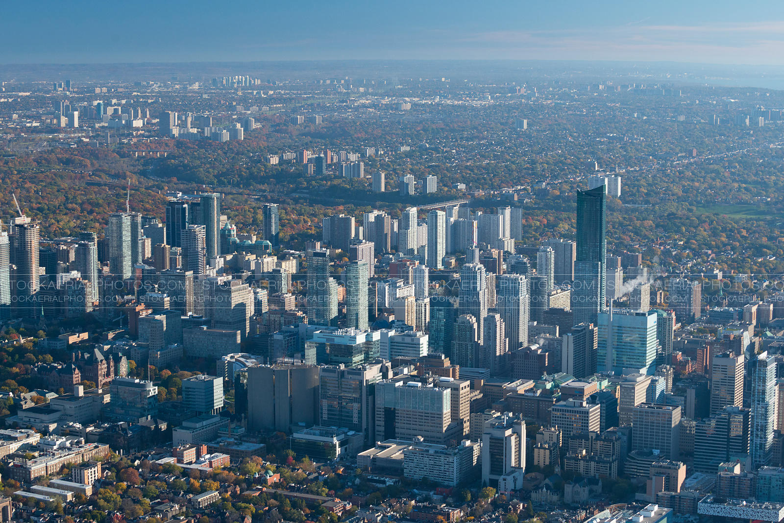 Aerial Photo | Downtown Toronto, Ontario