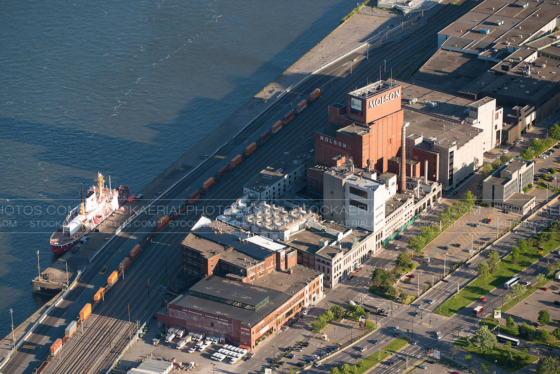 Aerial Photo | Molson Brewery, Montreal