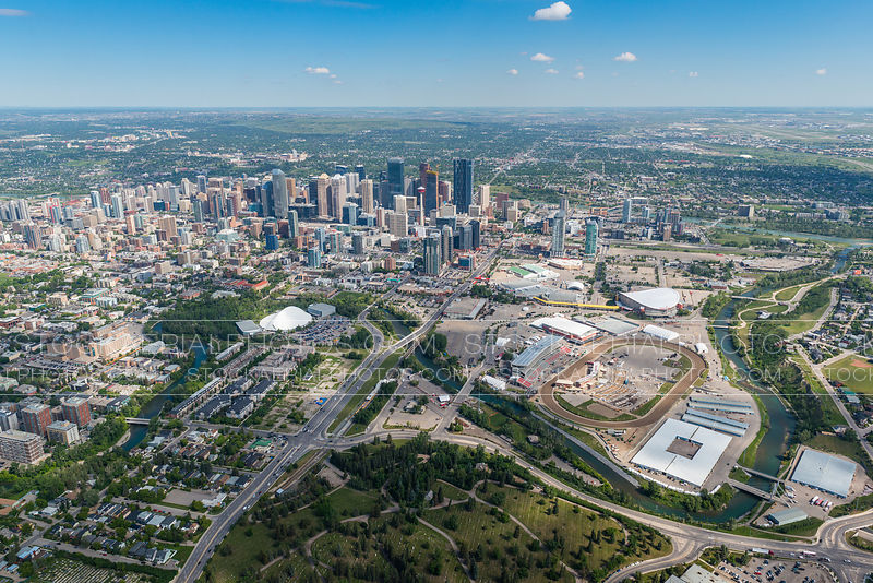 Stock Aerial Photos | Calgary, Alberta