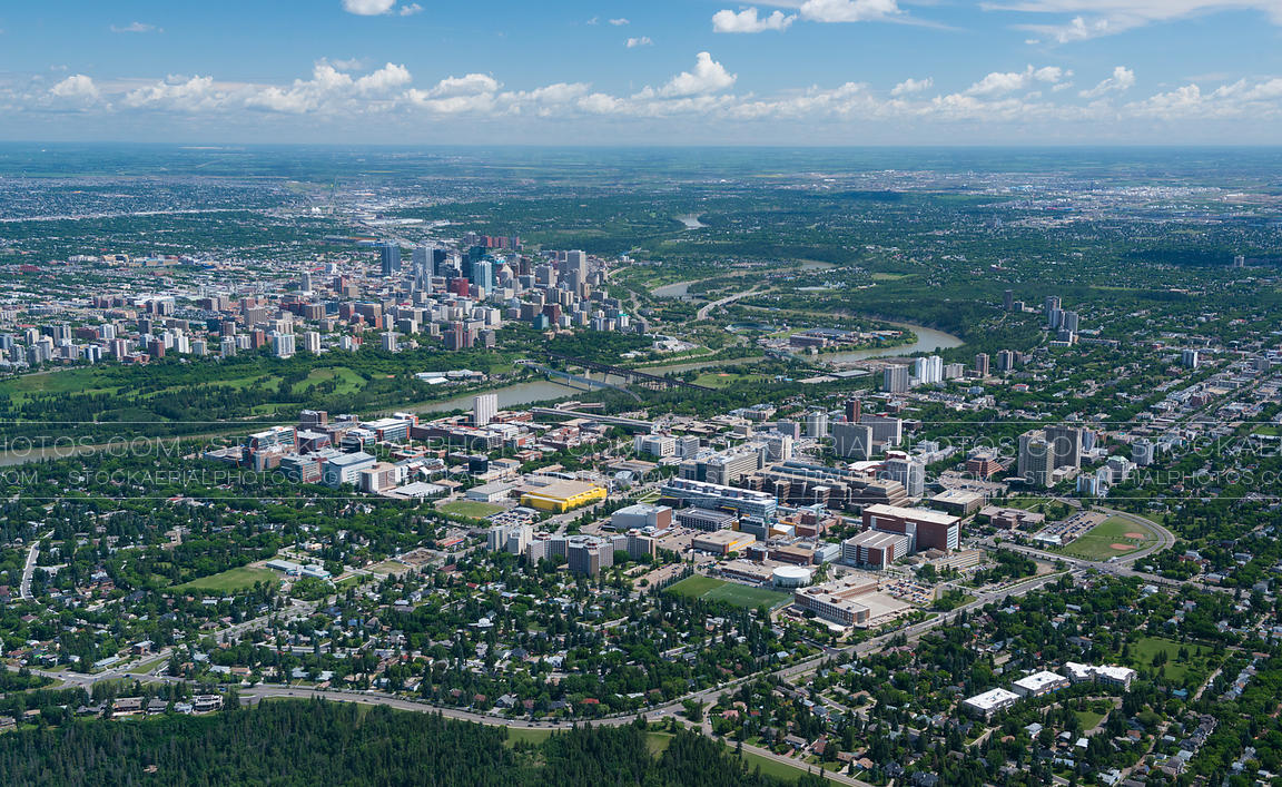 Aerial Photo | Edmonton Alberta Aerial Photo