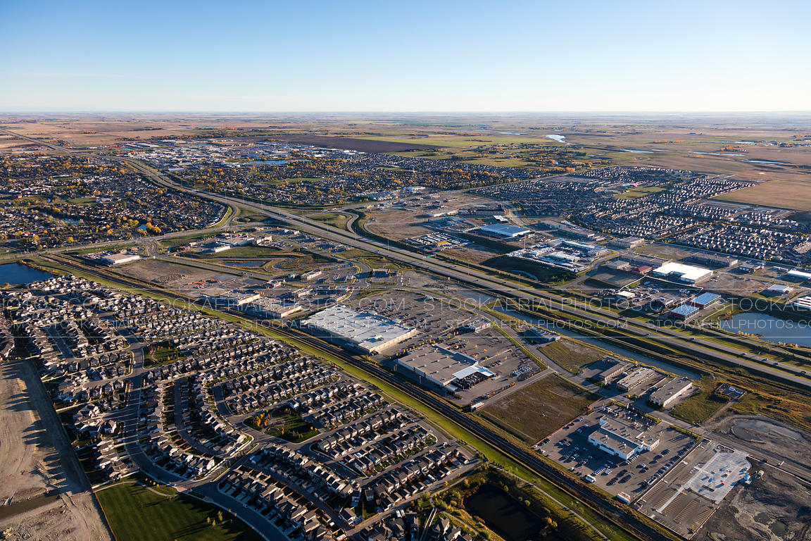 Aerial Photo | Airdrie, Alberta