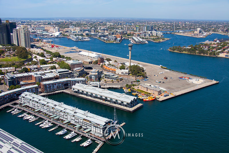 Sydney Aerial Photography - Millers Point and Barangaroo
